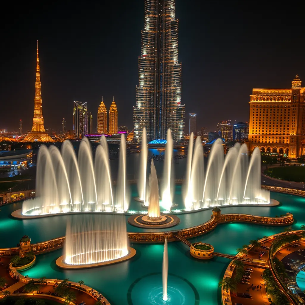 Timings of the Burj Khalifa Fountains Explained
