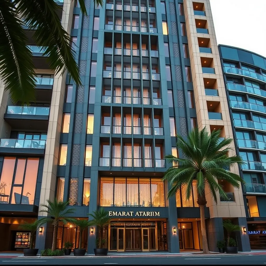 Exploring the Emarat Atrium Building through Photography